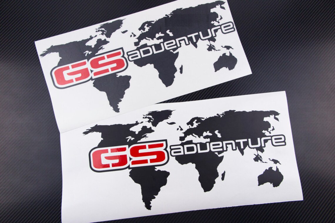 Motorcycle Motorbike Panniers Stickers Bike Graphics Decals for BMW GS ...