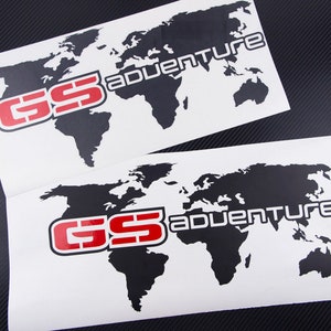 Motorcycle Motorbike Panniers Stickers Bike Graphics Decals for BMW GS ...