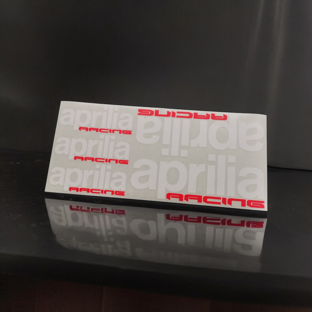 Aprilia Racing Motogp Inspired Motorbike Graphics Stickers Decals for ...