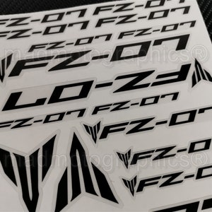 Two Parts Motorcycle Fairing Helmet Stickers Motorbike Graphics Decals ...