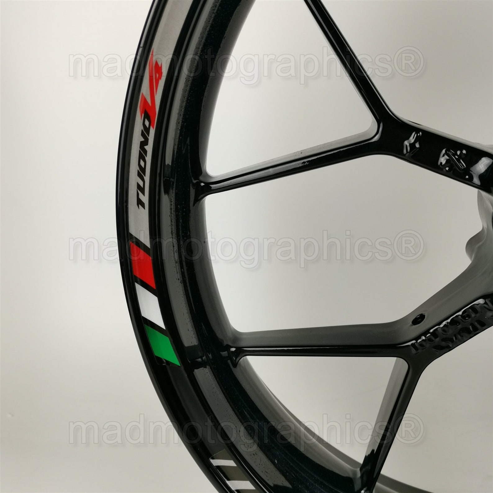 Reflective Motorcycle Wheel Stickers Decals Rim Tape Stripes Motorbike ...