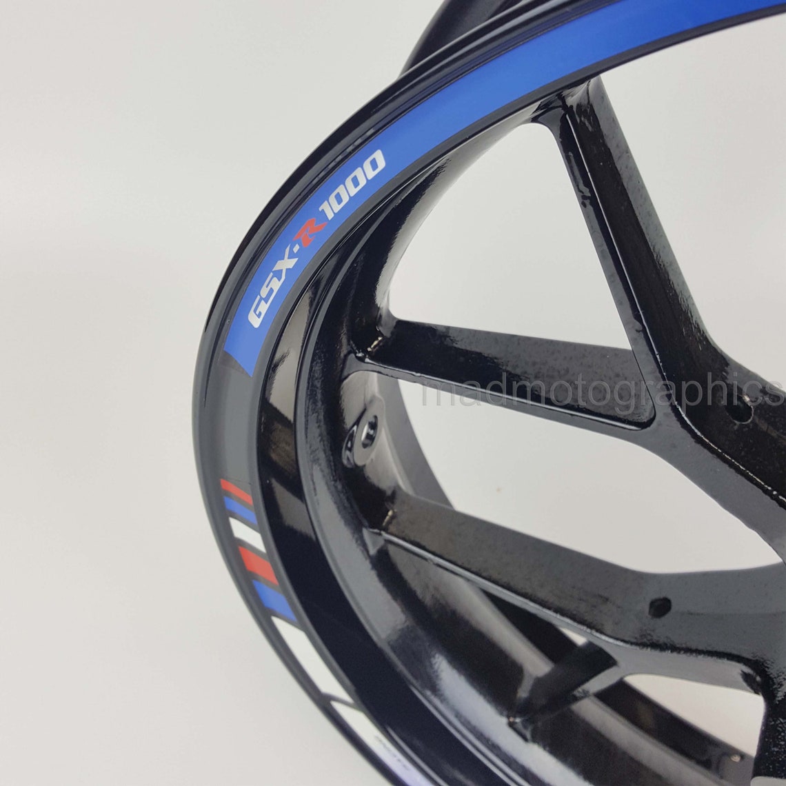 Reflective Motorcycle Wheel Stickers Decals Rim Tape Stripes Motorbike ...