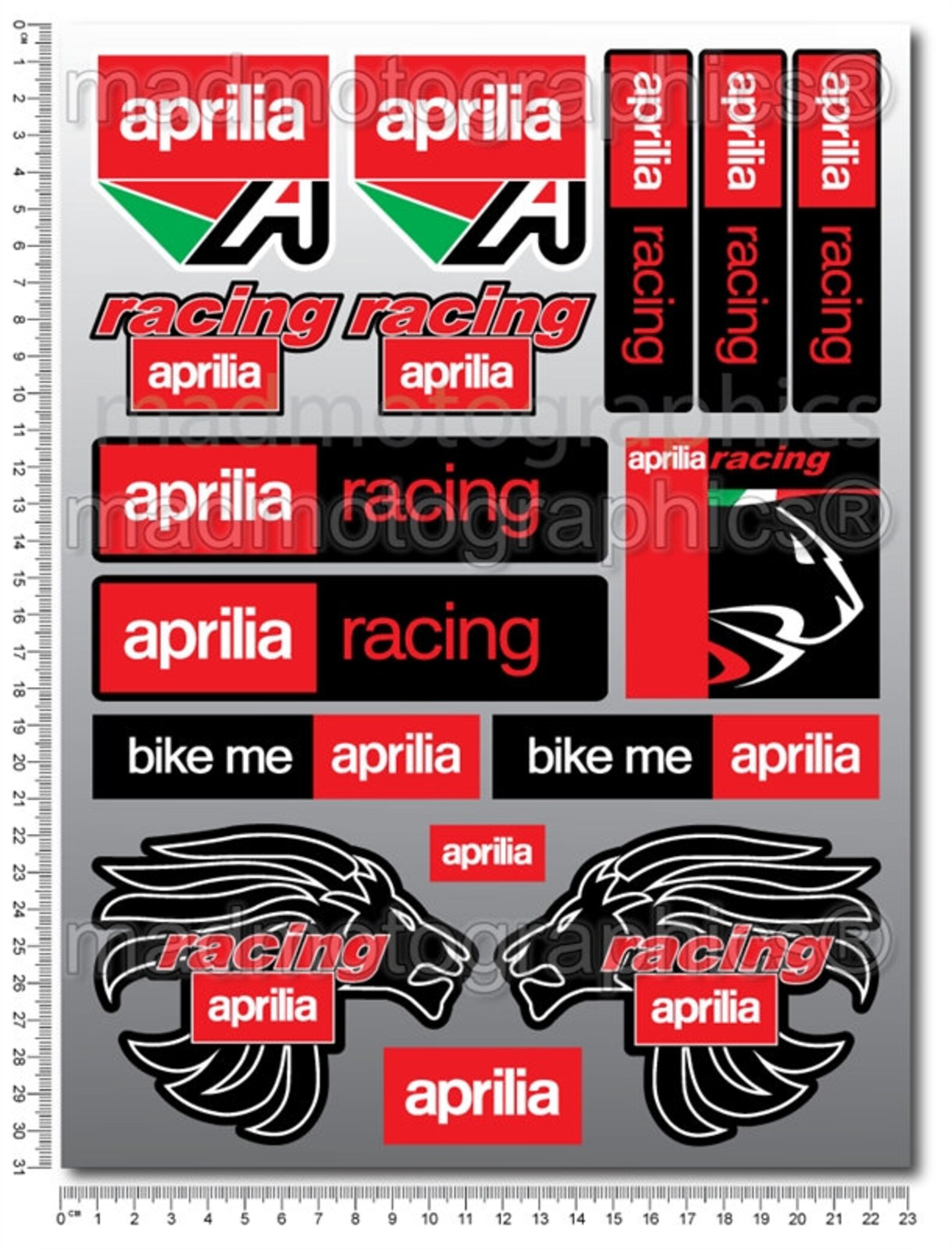 Motorcycle Motorbike Fairing Helmet Stickers Bike Graphics Decals for ...