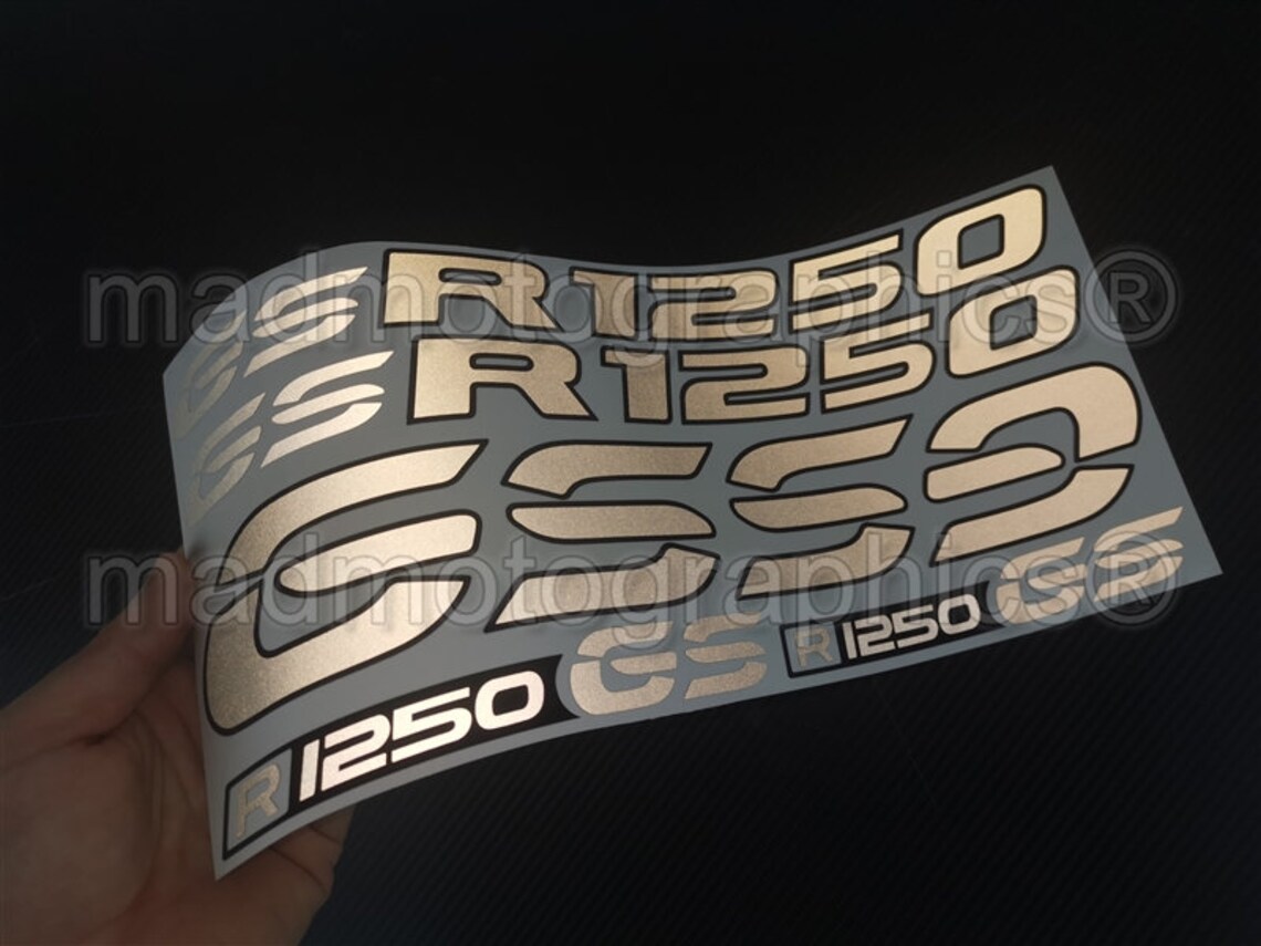 Reflective Motorcycle Stickers Set Graphics Fairing Panniers | Etsy