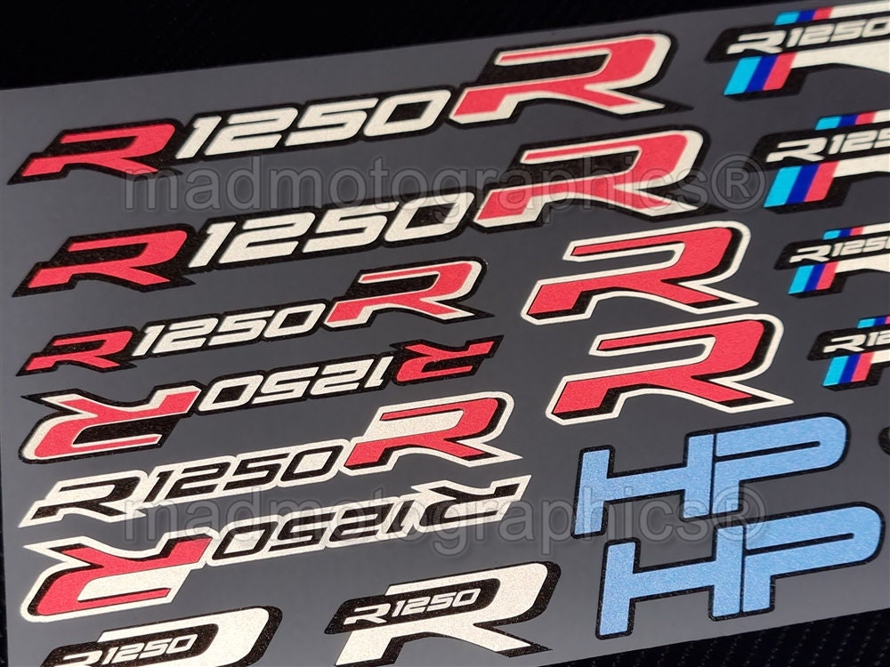 Reflective Motorcycle Stickers Set Graphics Fairing Panniers - Etsy