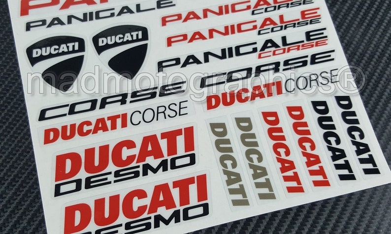 2 Parts Motorcycle Fairing Helmet Stickers Race Track Bike - Etsy