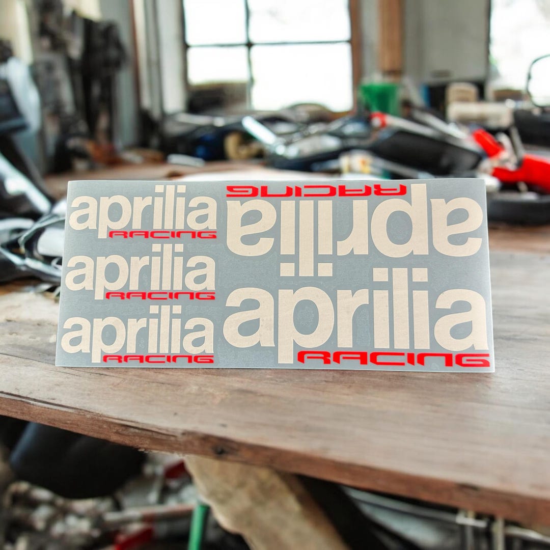 Aprilia Racing Motogp Inspired Motorbike Graphics Stickers Decals for ...