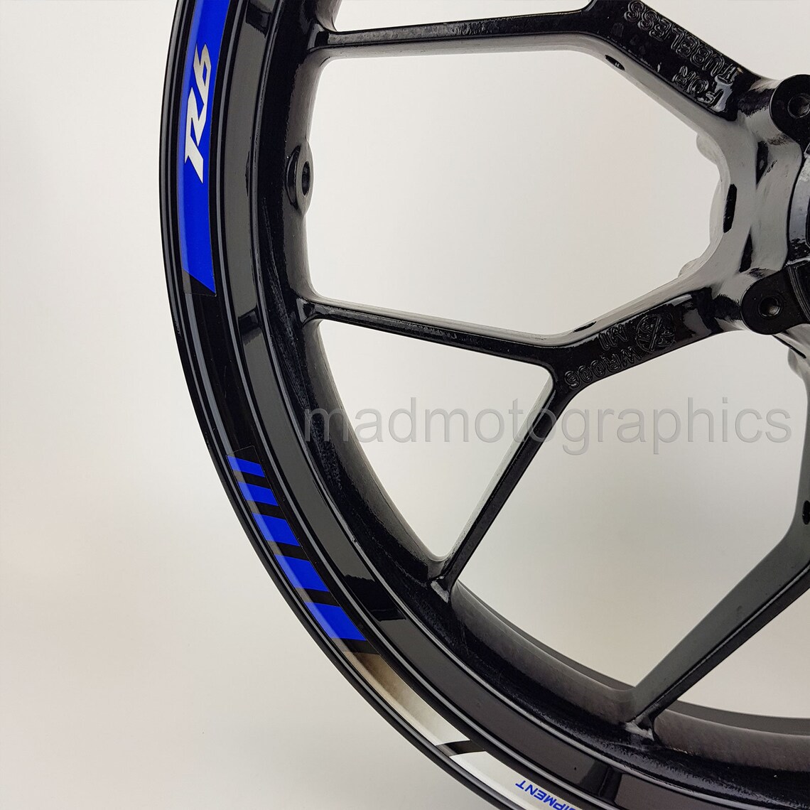 Reflective Motorcycle Wheel Stickers Decals Rim Tape Stripes - Etsy