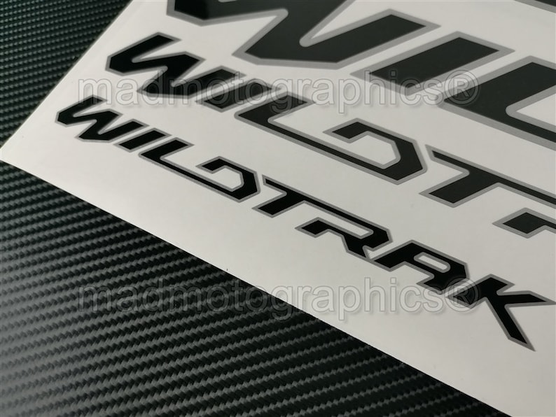 Wildtrak Sticker Set for Ford Ranger Pick-up Truck 2012-2020 Decals ...