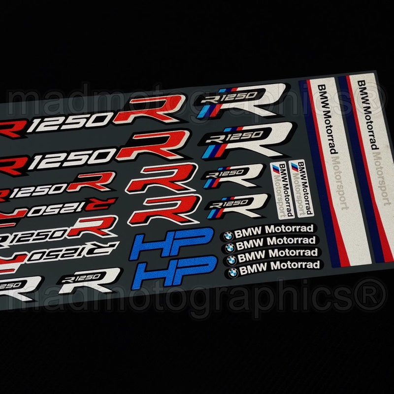 Bmw Motorrad Sticker - Etsy