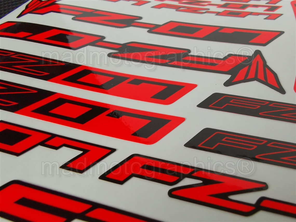 Two Parts Motorcycle Fairing Helmet Stickers Motorbike Graphics Decals ...