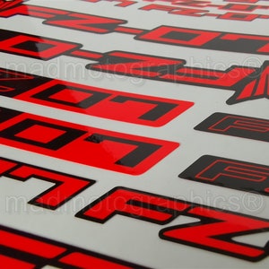 Two Parts Motorcycle Fairing Helmet Stickers Motorbike Graphics Decals ...