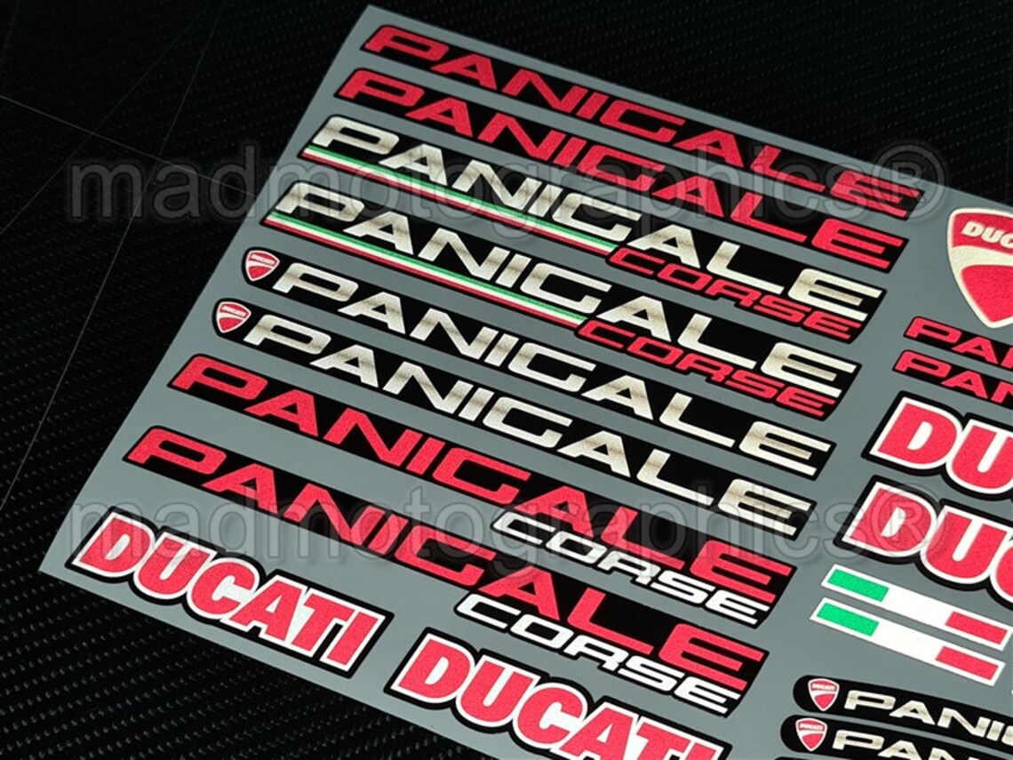 Reflective Motorcycle Stickers Set Graphics Fairing Panniers - Etsy