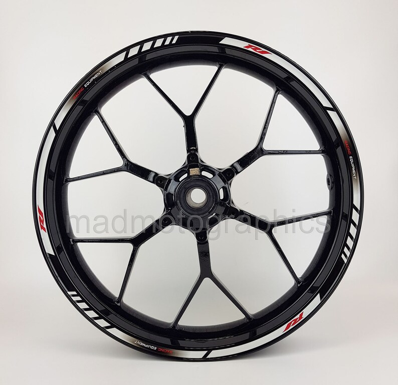 Reflective Motorcycle Wheel Stickers Decals Rim Tape Stripes - Etsy