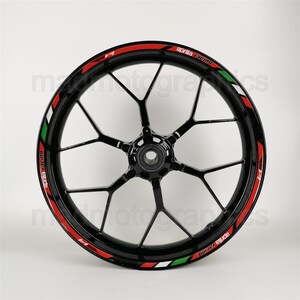 Reflective Motorcycle Wheel Stickers Decals Rim Tape Stripes Motorbike ...