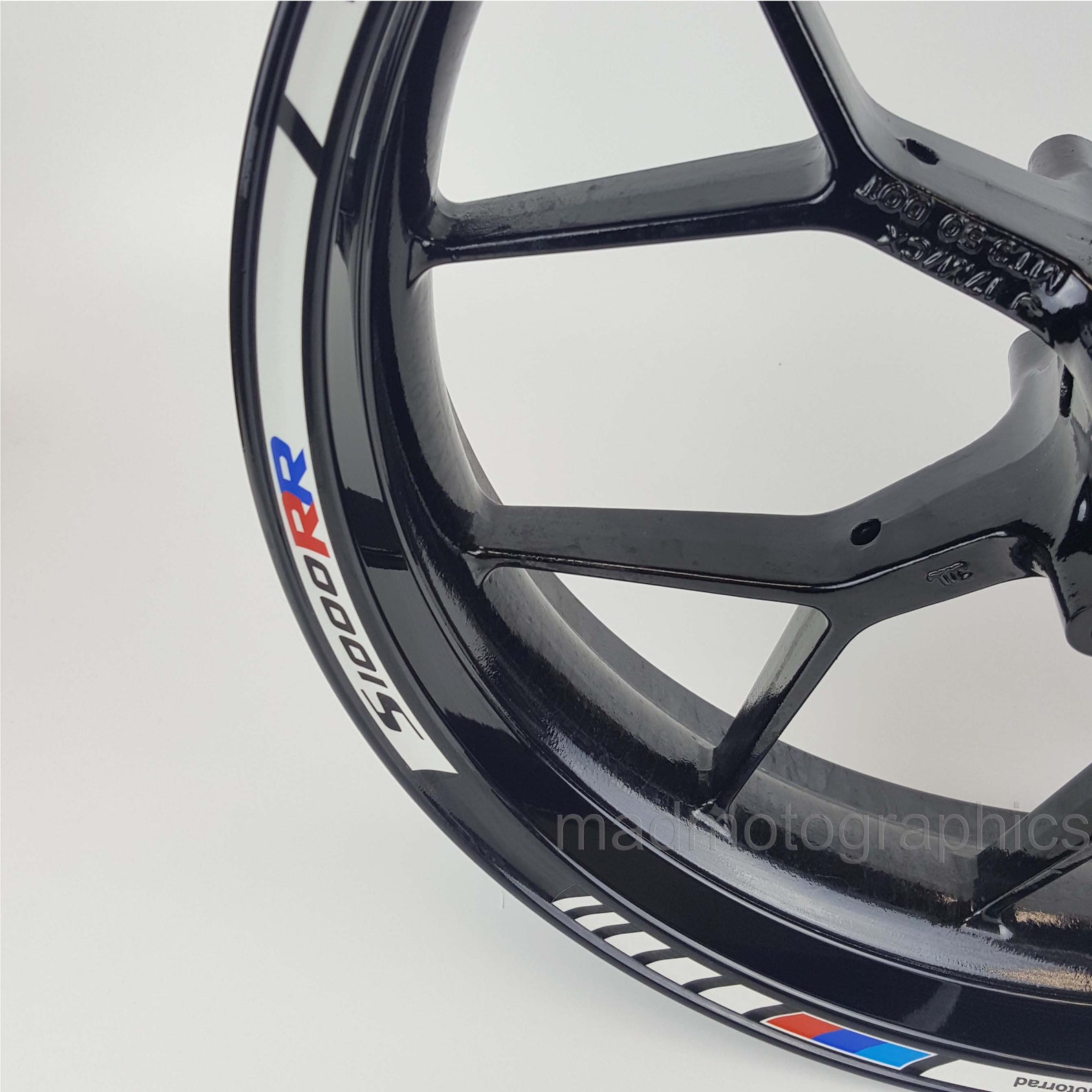 Reflective Motorcycle Wheel Stickers Decals Set Rim Tape | Etsy