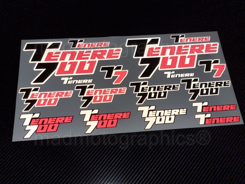 Reflective Motorcycle Stickers Set Graphics Fairing Panniers - Etsy