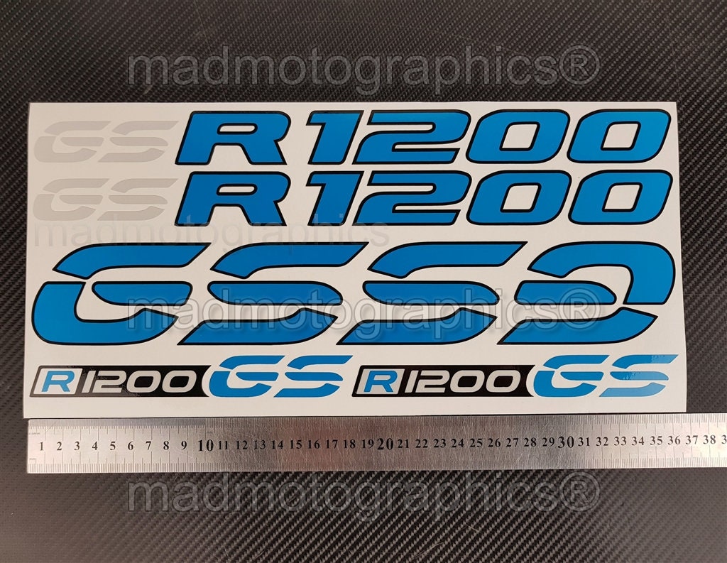 Reflective Motorcycle Stickers Set Graphics Fairing Panniers - Etsy