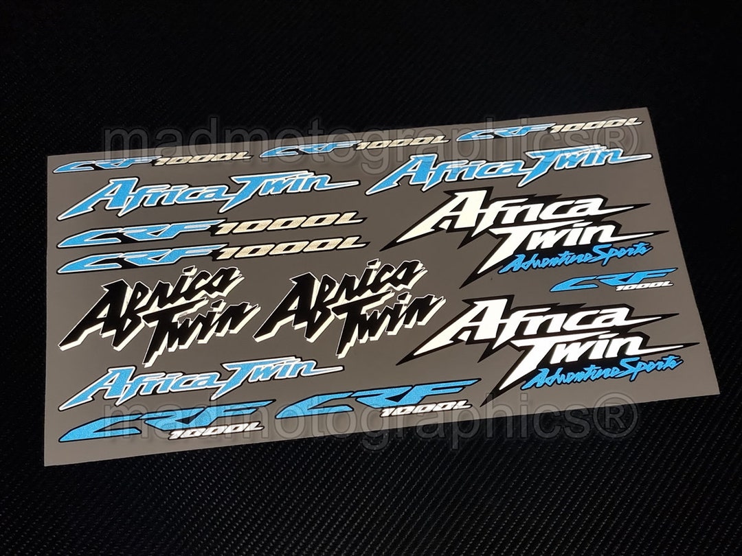 Reflective Motorcycle Stickers Set Graphics Fairing Panniers Helmet ...