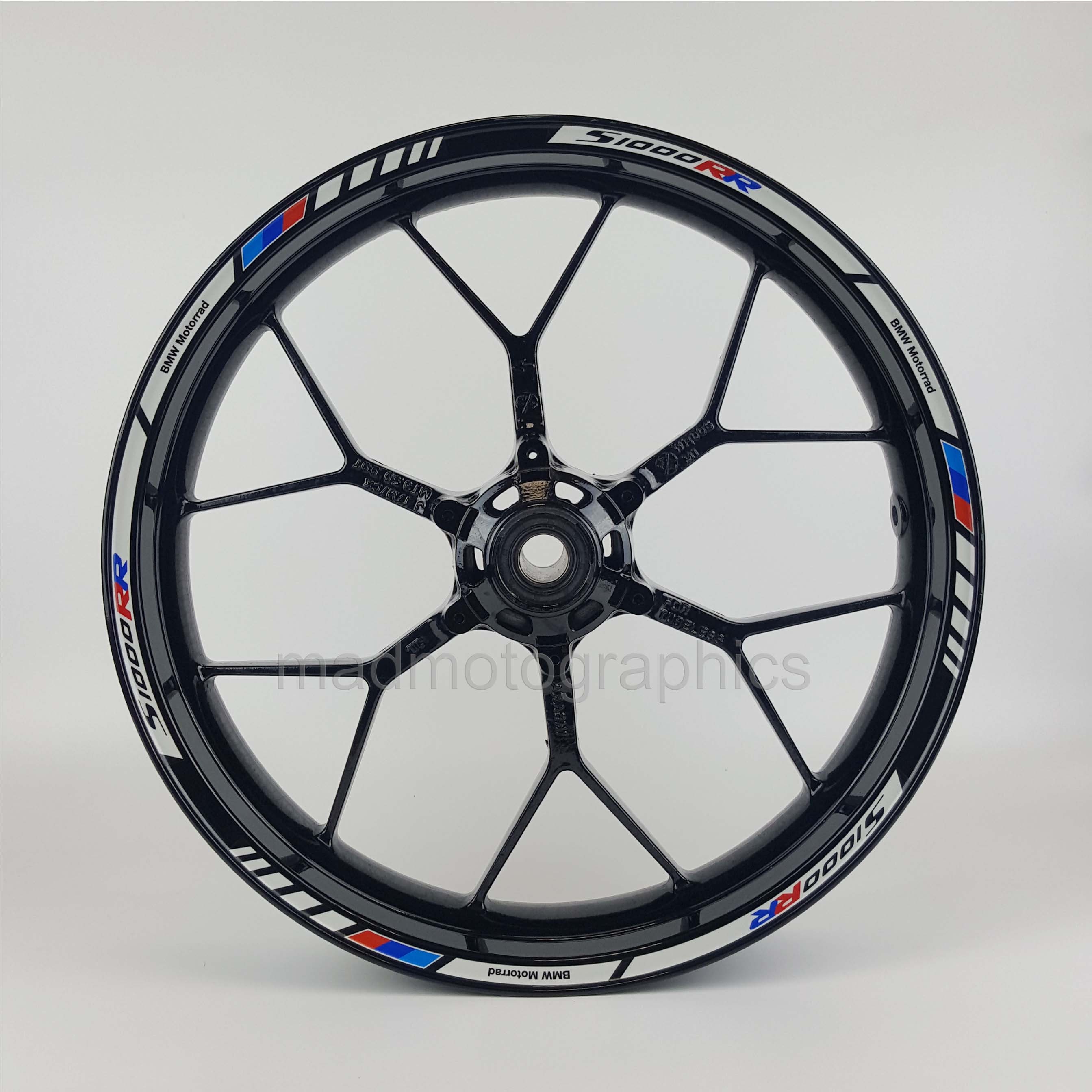 Reflective Motorcycle Wheel Stickers Decals Set Rim Tape | Etsy