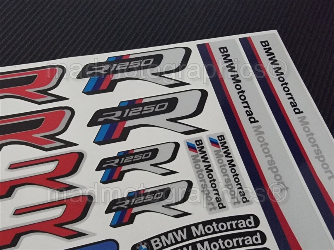 Reflective Motorcycle Stickers Set Graphics Fairing Panniers - Etsy