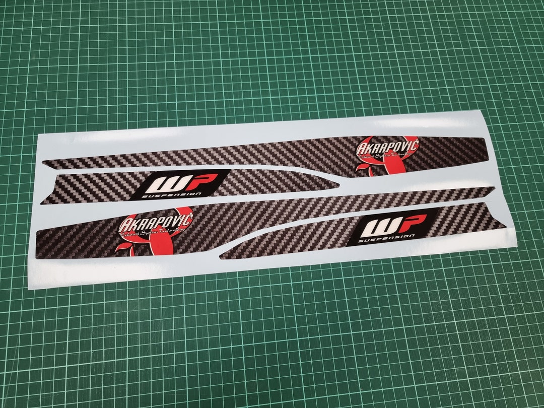 Swingarm Sticker Set Decals for KTM EXC Tpi EXC-F 250 300 350 450 2012 ...