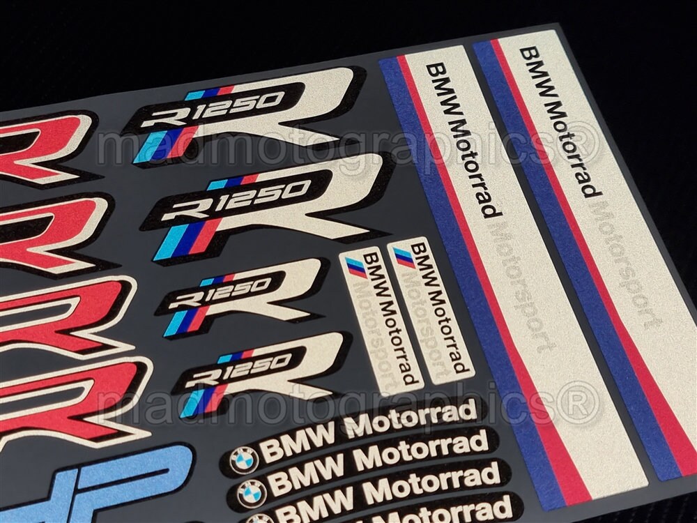 Reflective Motorcycle Stickers Set Graphics Fairing Panniers - Etsy