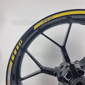 Reflective Motorcycle Wheel Stickers Decals Rim Tape Stripes Motorbike ...