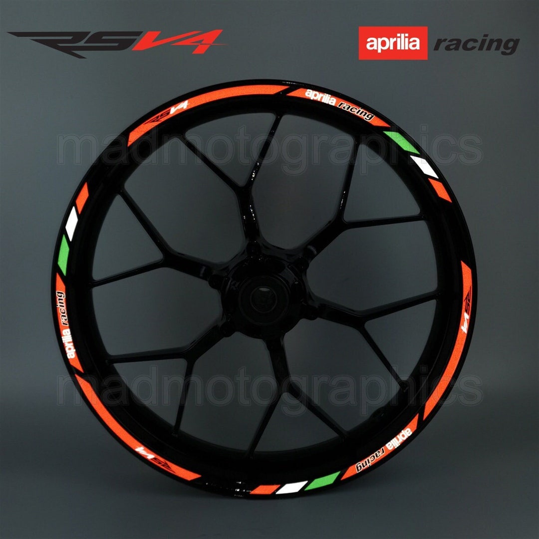 Reflective Motorcycle Wheel Stickers Decals Rim Tape Stripes Motorbike ...