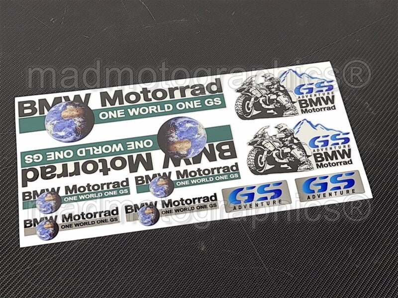 Reflective Motorcycle Stickers Set Graphics Fairing Panniers - Etsy