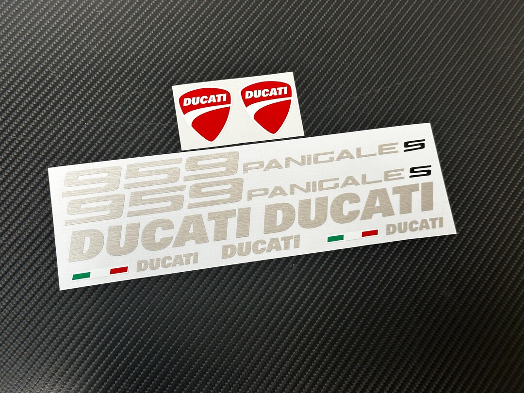 Full Motorcycle Motorbike Sticker Set Fairing Tank Decals for DUCATI ...