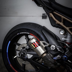 Reflective Motorcycle Wheel Stickers Decals Set Rim Tape Stripes Race ...