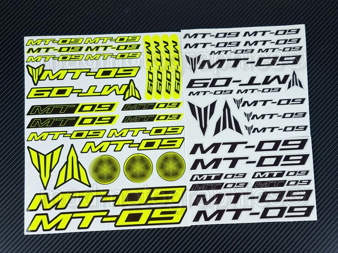 Two Parts Motorcycle Fairing Helmet Stickers Motorbike Graphics Decals ...