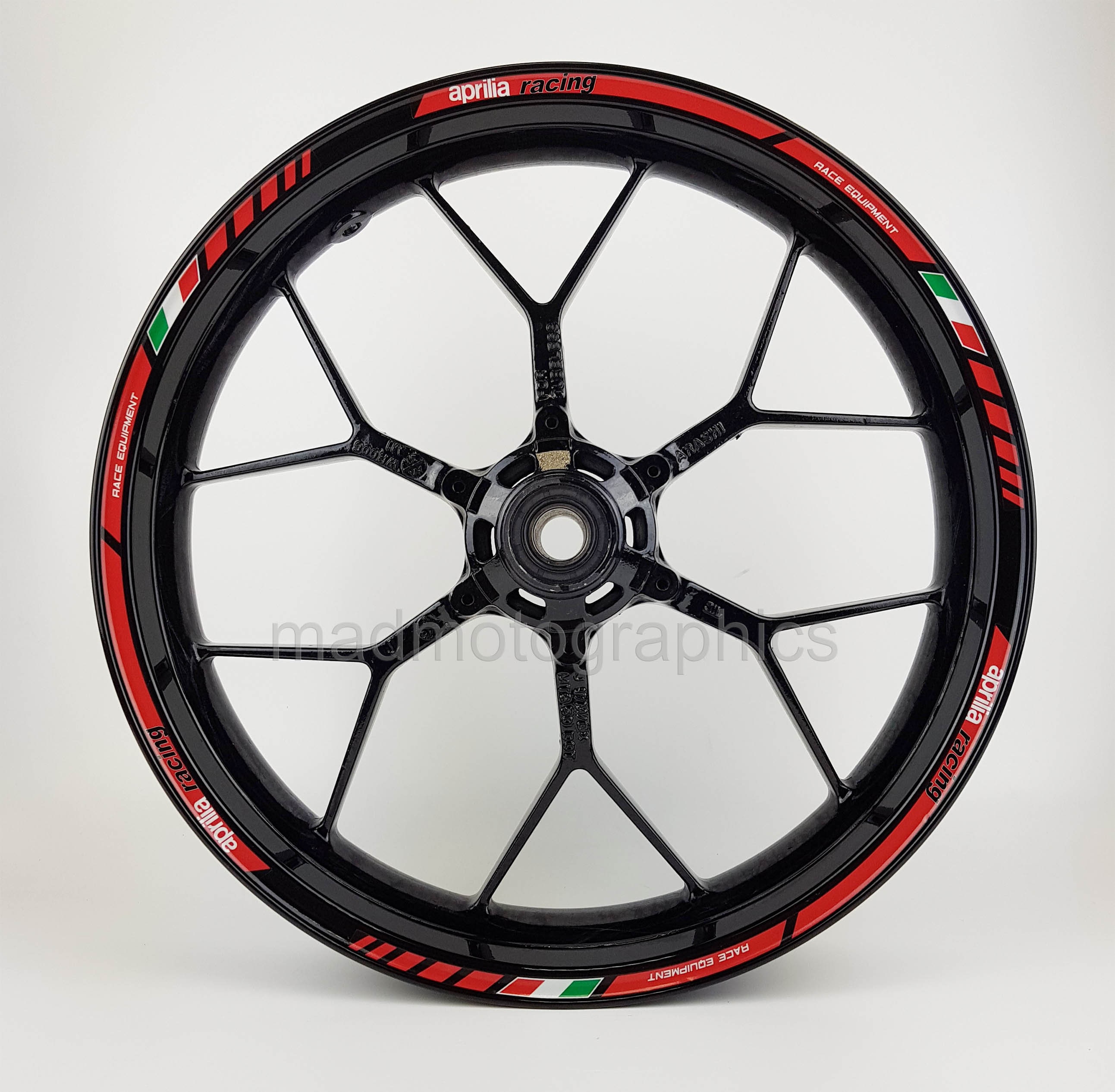 Reflective Motorcycle Wheel Stickers Decals Rim Tape Stripes Motorbike ...