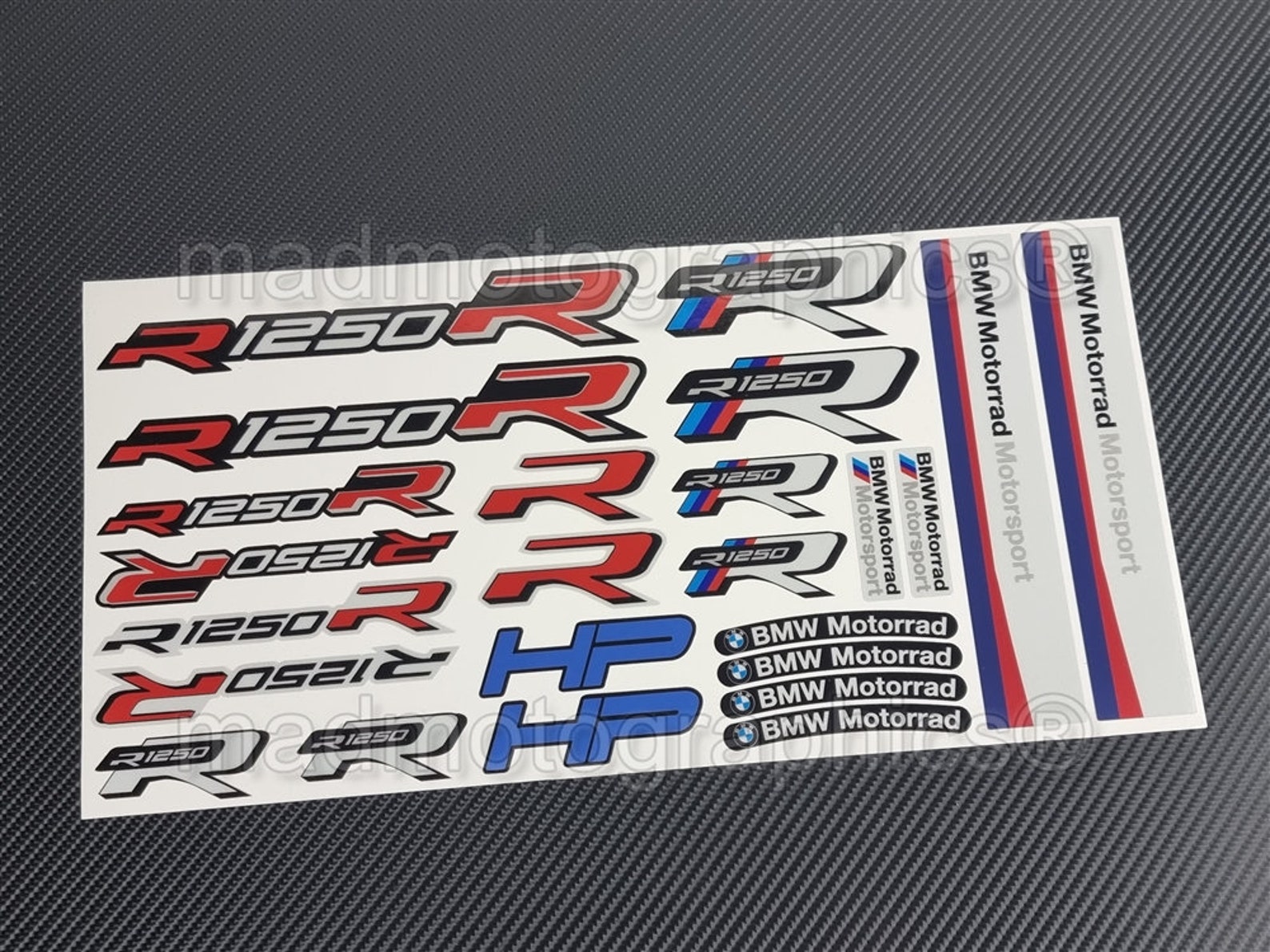 Reflective Motorcycle Stickers Set Graphics Fairing Panniers - Etsy