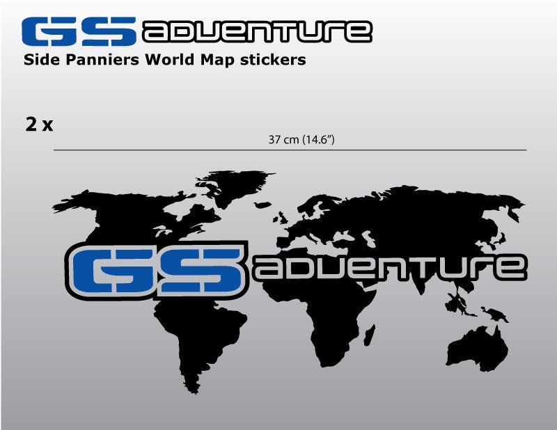 Motorcycle Motorbike Panniers Stickers Bike Graphics Decals - Etsy