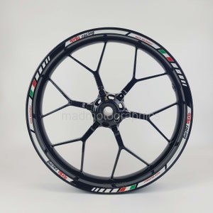 Reflective Motorcycle Wheel Stickers Decals Rim Tape Stripes Motorbike ...