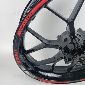 MT-07 Reflective Motorcycle Wheel Stickers Decals Rim Tape Stripes ...