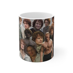 Sam Heughan Outlander Mug 11 Oz Sam Heughan Outlander Cup Ceramic Mug ...