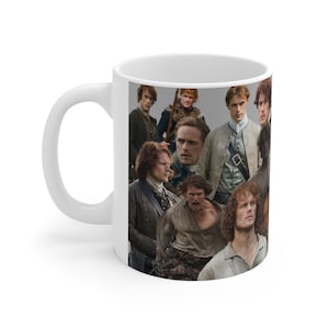 Sam Heughan Outlander Mug 11 Oz Sam Heughan Outlander Cup Ceramic Mug ...