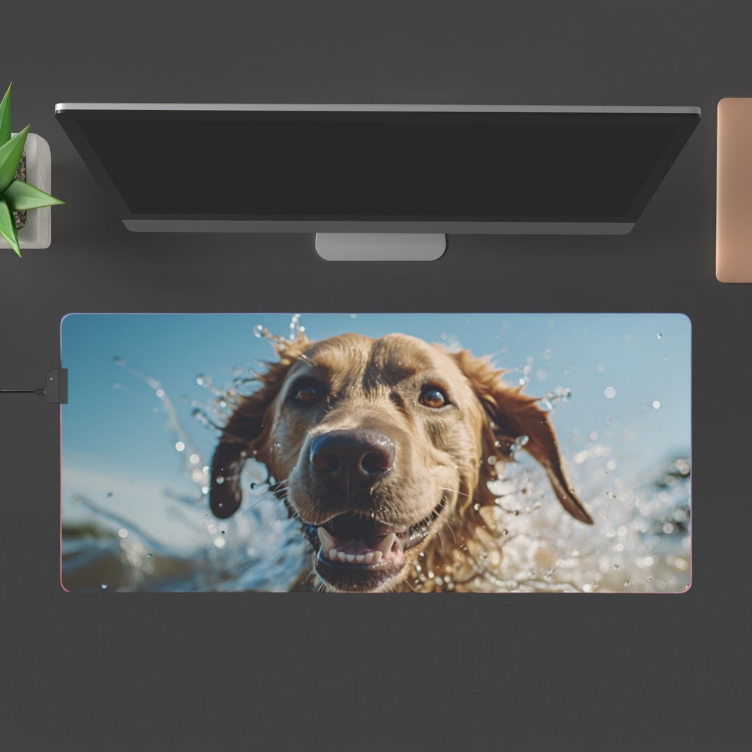 Labrador Retriever Mouse Pad Led Mouse Pad - Etsy