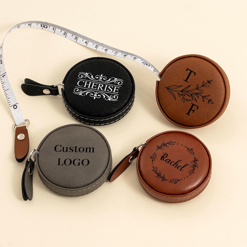 Leather Measure Tape,custom Name Measuring Tape,retractable Tape ...
