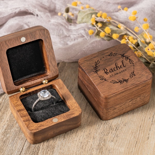 Engagement Ring Box - Etsy