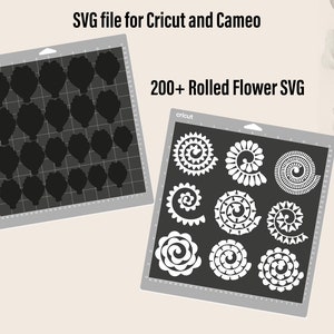 SVG Paper Flower FOR Cricut, Silhouette, Fluffy Loopy Flower Center ...