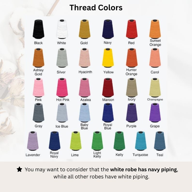 White Waffle Robe With Navy Piping: Bride & Groom Gift, Personalized ...