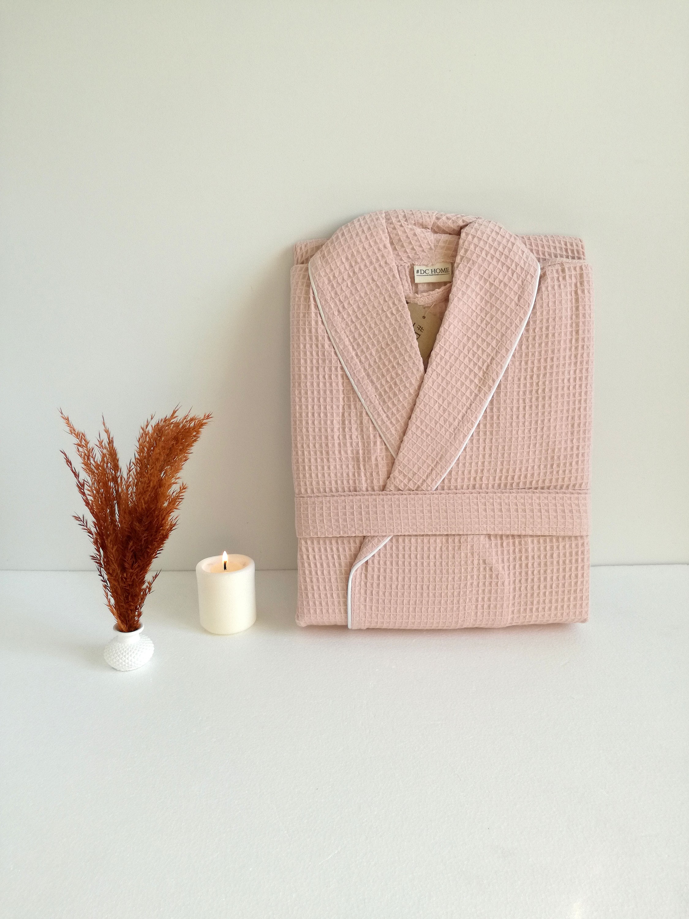 White Custom Waffle Robe With Name Bridal and Bridesmaid Robes Gift for ...