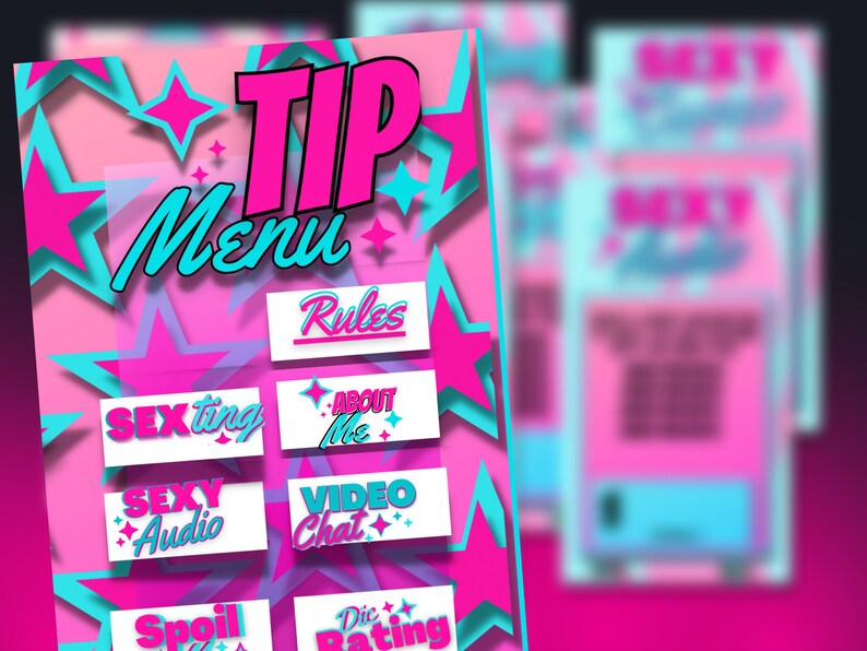 Onlyfans Tip Menu Html Template Canva Website - Etsy Onlyfans Tip Menu Html Template Canva Website - Etsy