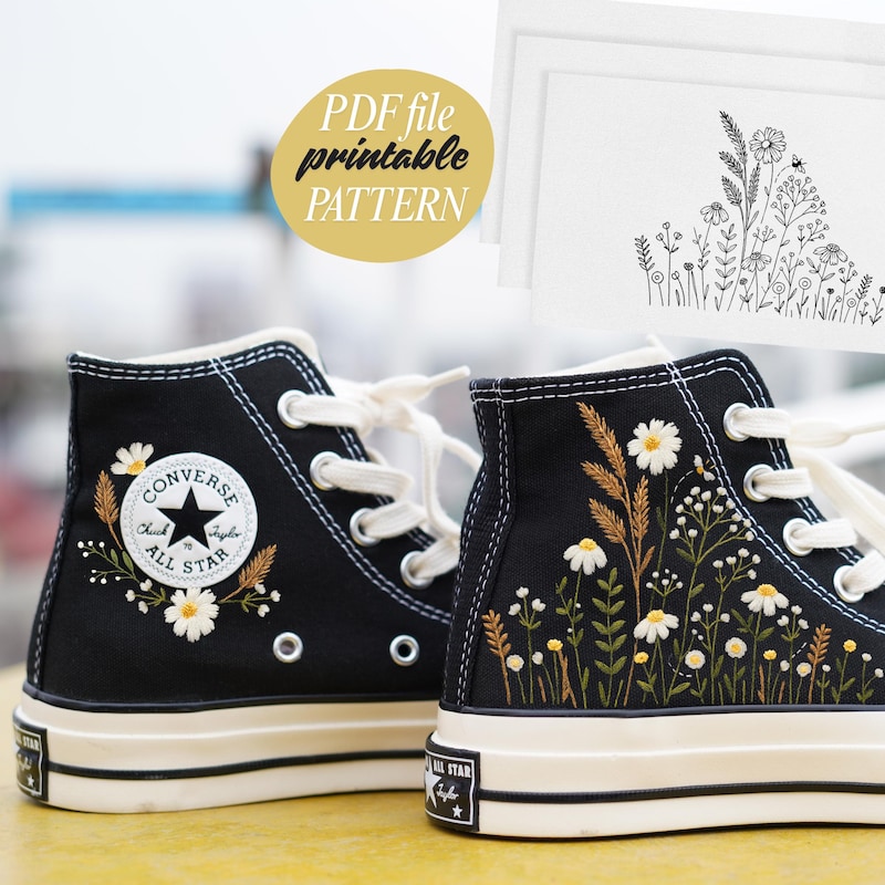 Custom Converse - Etsy