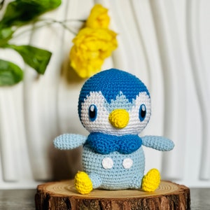 Piplup Amigurumi Crochet Pattern: Penguin Doll (PDF Pattern) - Etsy