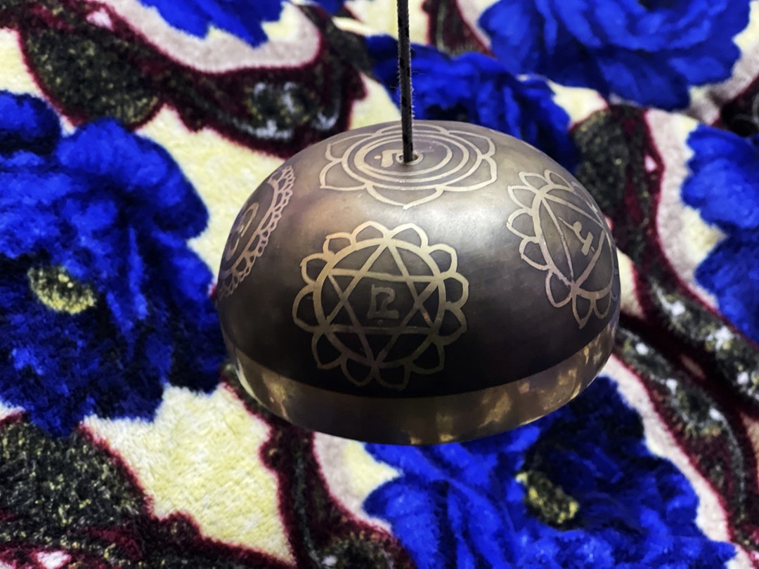 Spiritual Channeling Bell Bell and Dorje-singing Spinning Bell- Small ...